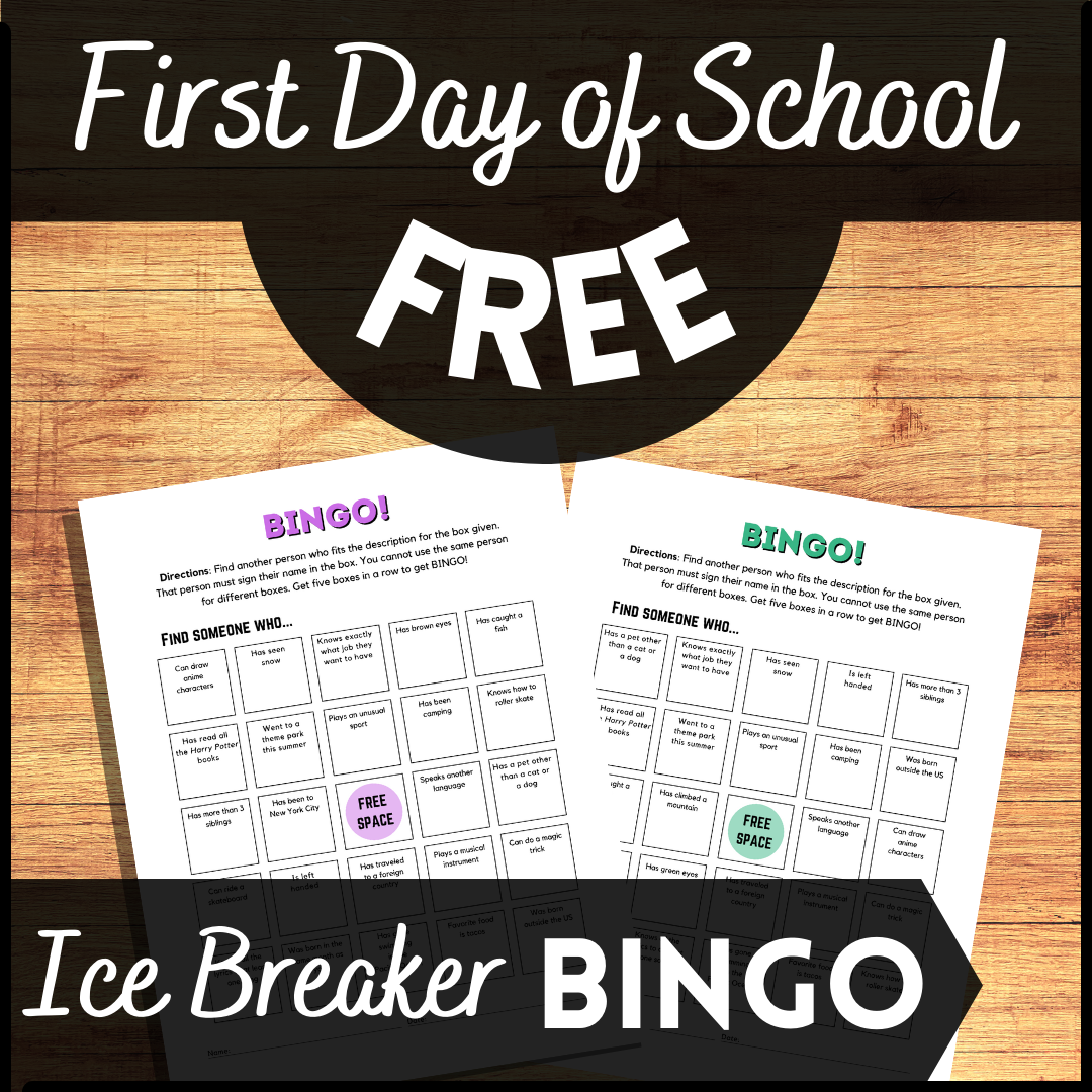 ice-breaker – Unraveled Teacher