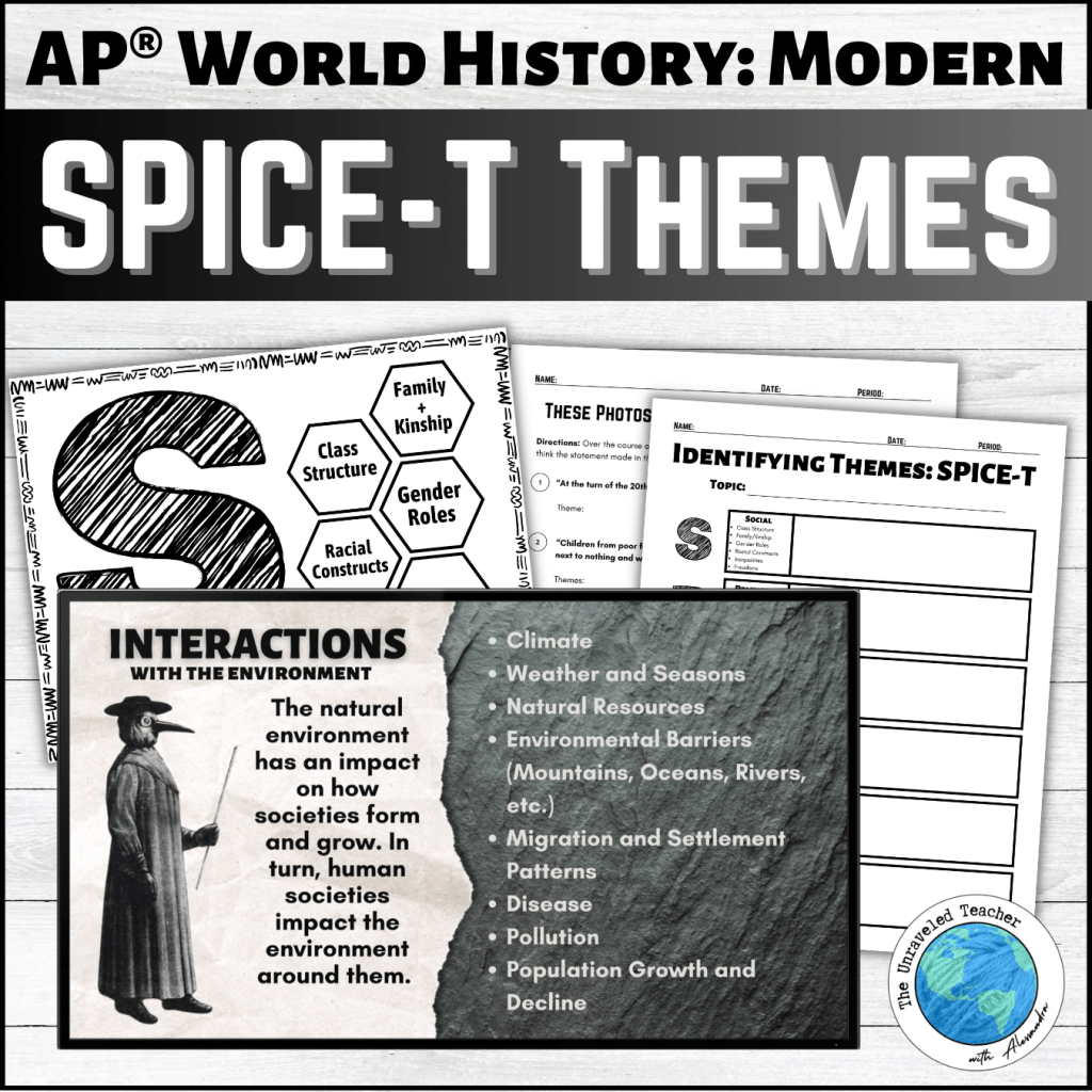 Teaching AP World History with SPICE-T: How to Integrate the SPICE-T ...